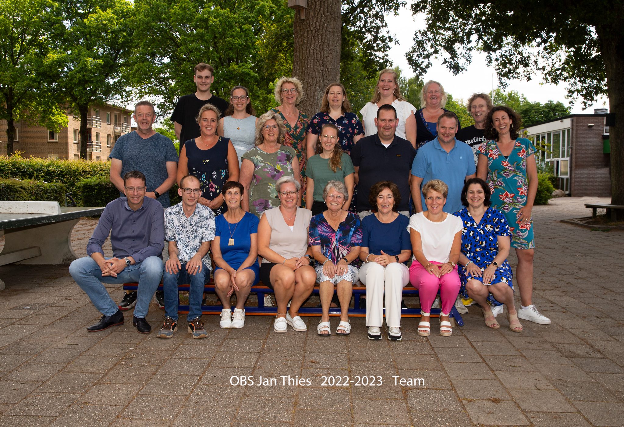 Het team OBS Jan Thies – Jan Thiesschool